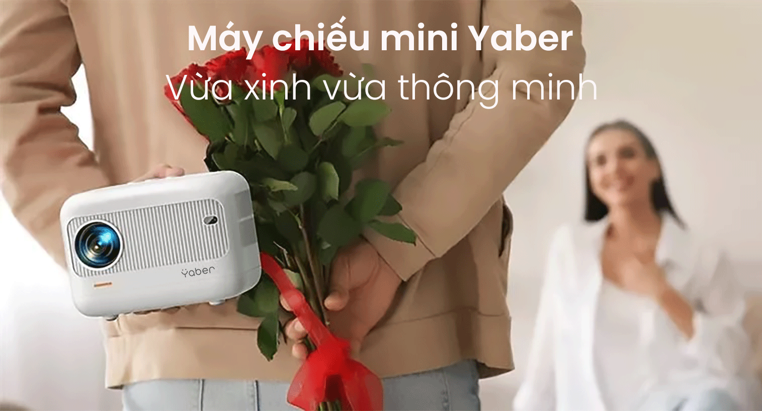 Máy chiếu mini Yaber L1 Android | Máy chiếu Yaber chính hãng