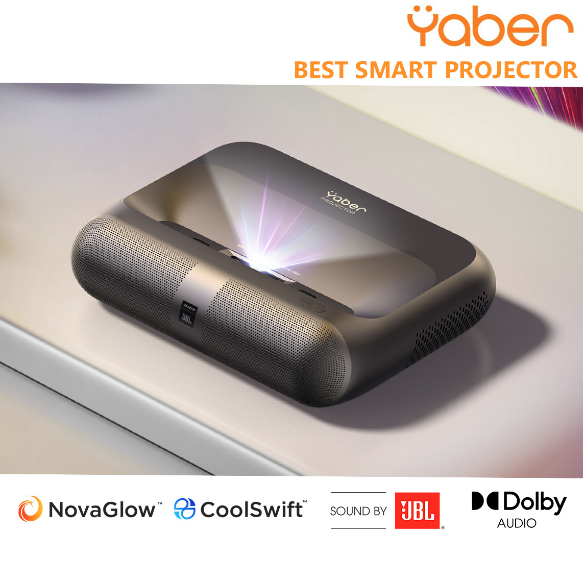 Máy Chiếu 4K Yaber | Gia Đình, Văn Phòng, Mini Cao Cấp | Bảo Hành 2 Năm